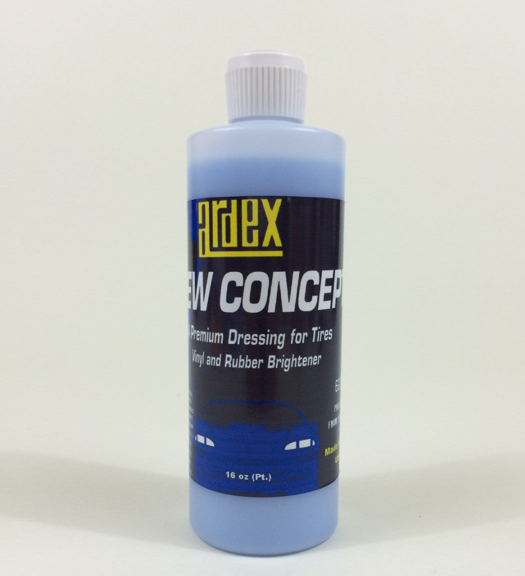 Tire Shine-Vinyl-Rubber Dressing Ardex New Concept – Ardex Automotive ...