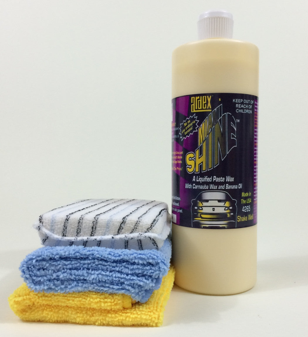 Ardex Miami Shine: Carnauba & Banana Oil Liquid Paste Wax – Ardex ...